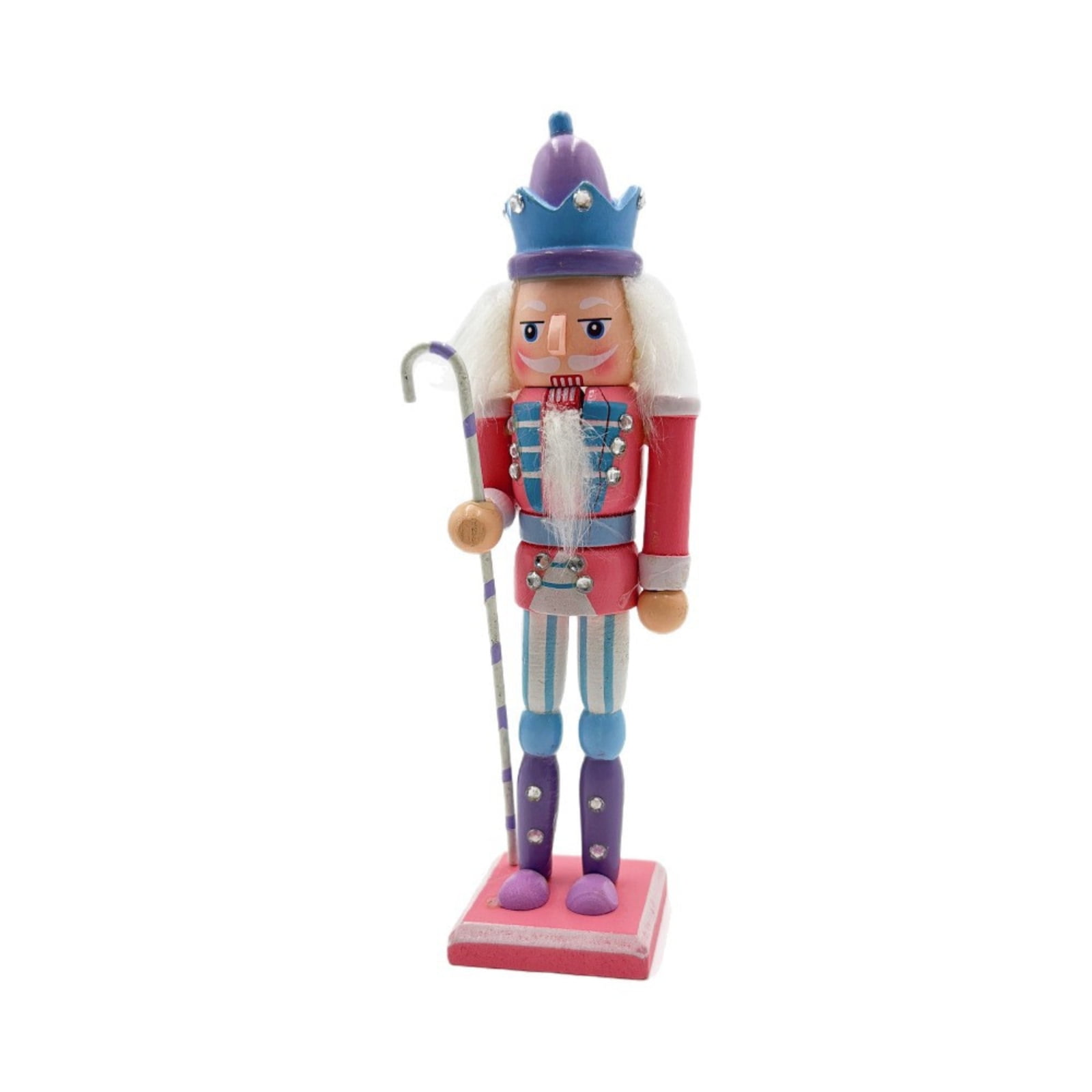 Toys Christmas Decor Soldier Nutcracker Figurine, Wooden Craft Ornament ...