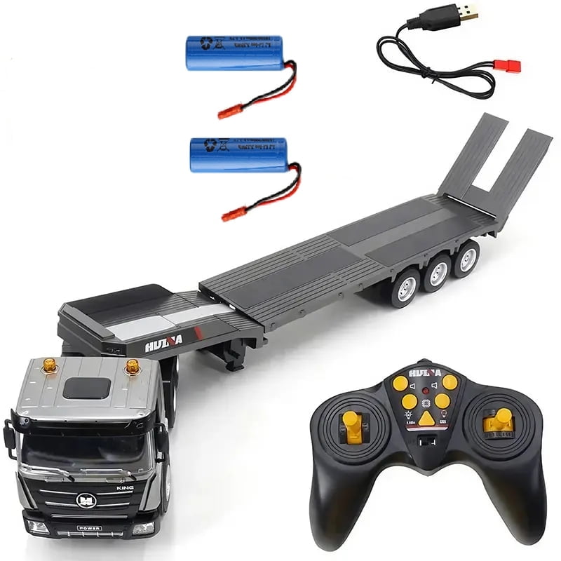 Remote Control Trailer Truck,9 Channel RC Semi Truck with Trailer ...