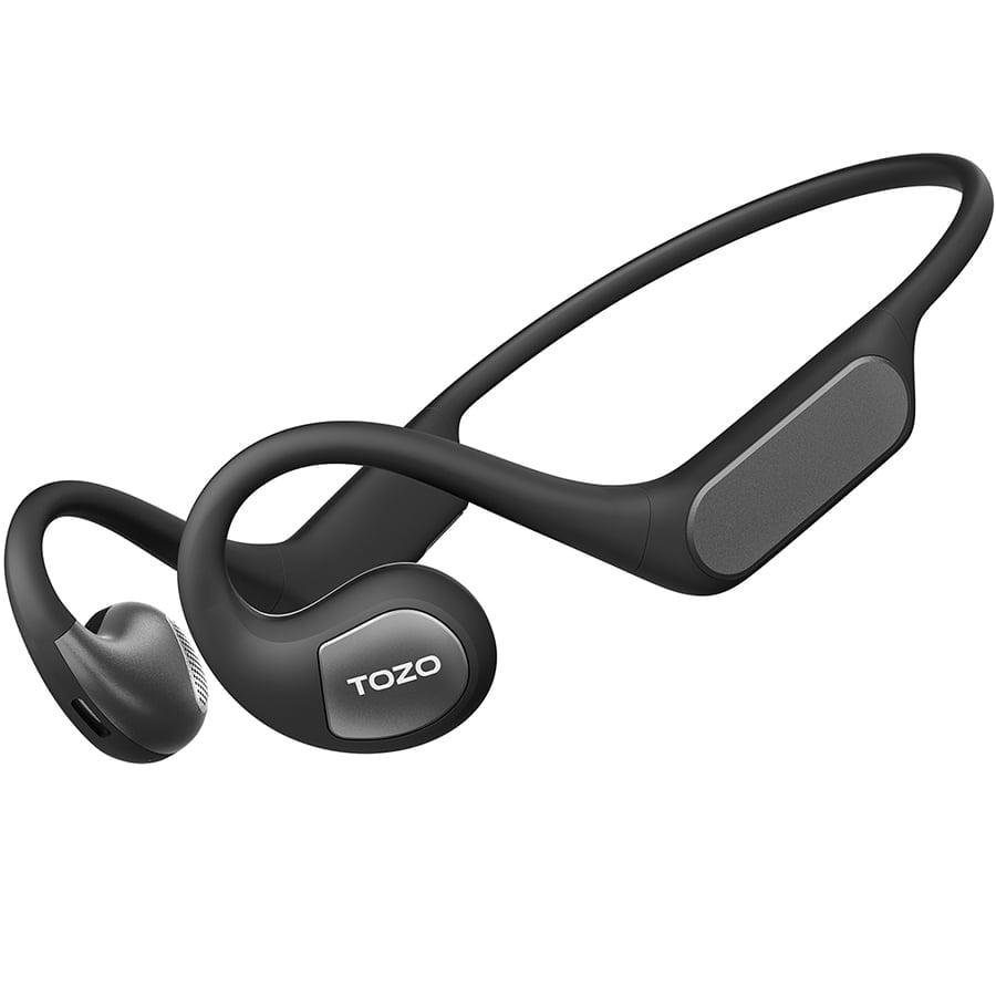 TOZO OpenReal Wireless Earbuds, Open-Ear, Air Conduction, Bluetooth 5.3 ...