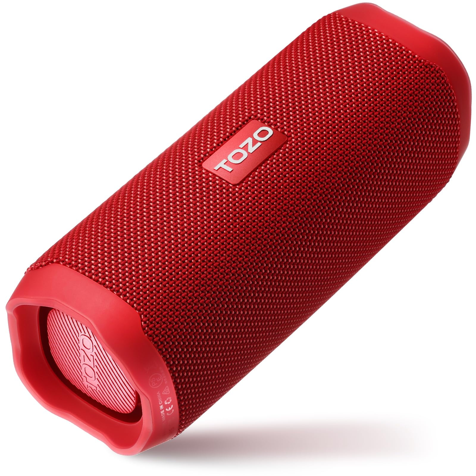 TOZO PA2 Bluetooth Speaker, Dual Drivers & Dual Bass Diaphragms, Deep ...