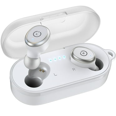 onn. True Wireless Earbuds, White - Walmart.com