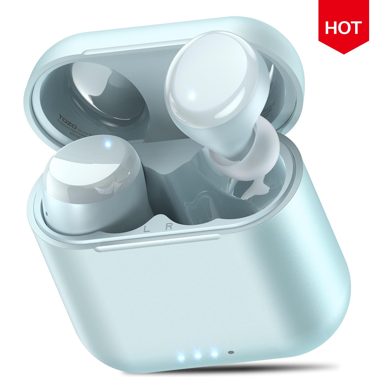 TOZO T6 Wireless Earbuds, Bluetooth 5.3, IPX8, In-Ear, Stereo Calls ...