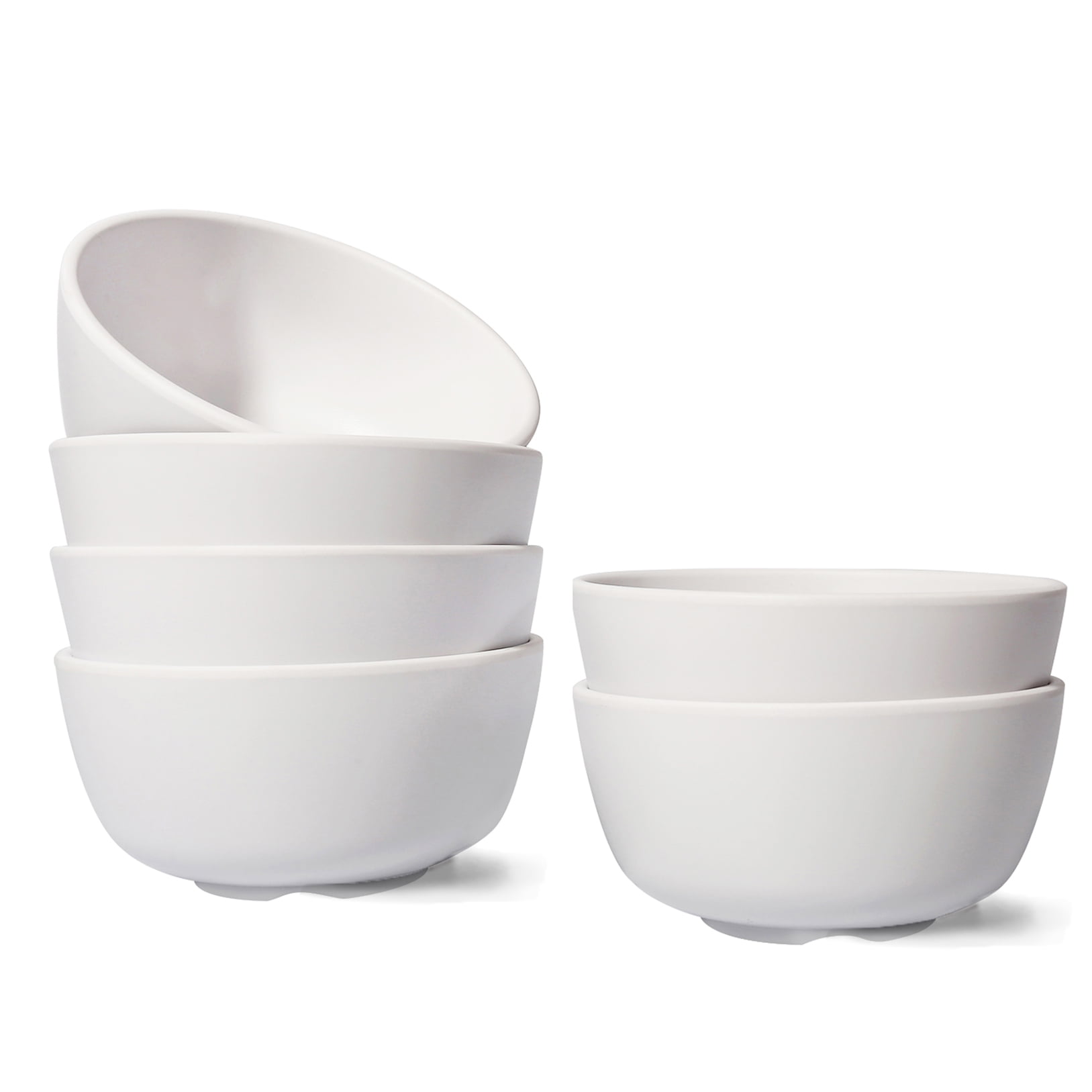 TP Lightweight 10 Ounce Melamine Soup Bowls, Dishwasher Safe Pasta Bowl ...