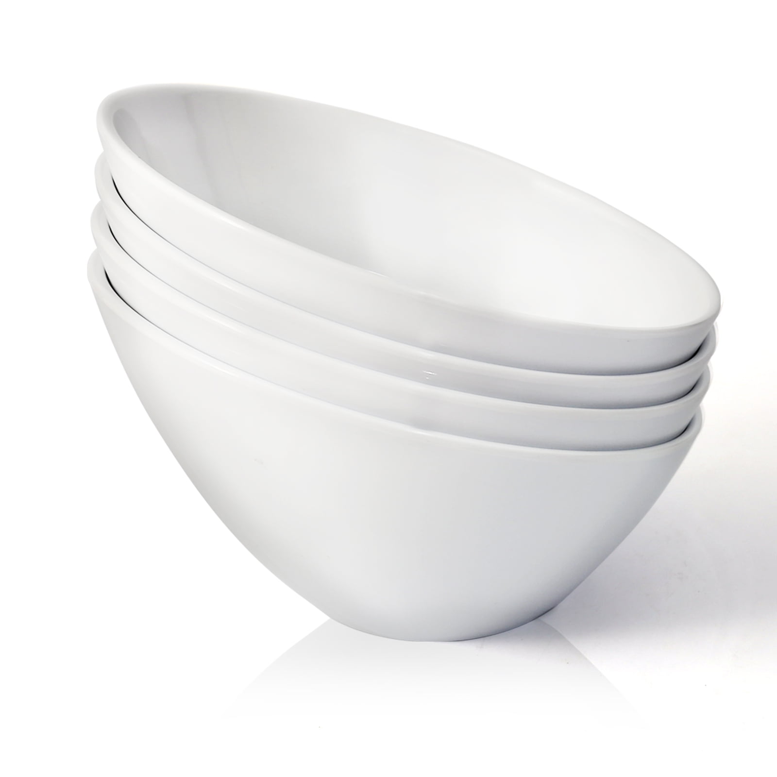 TP Large 26oz 8" Melamine Serving Bowls, Pack of 4, Durable Kitchen ...