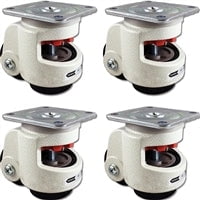 TP-80F 2.5" Wheel Leveling Machine Casters - 4-Pack - Walmart.com