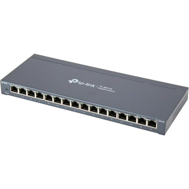 TP LINK 16-Port Gigabit Desktop Switch - Walmart.com
