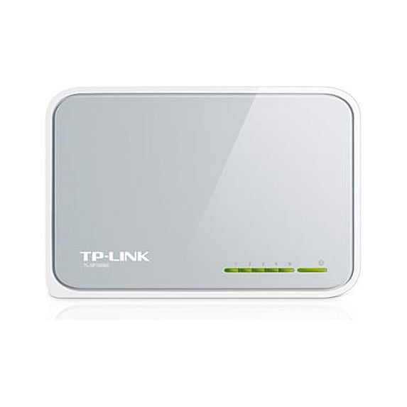 TP-Link 5-Port Fast Ethernet Desktop Switch, Internet Network Power Hub ...