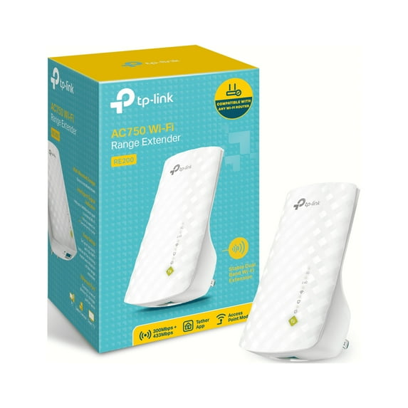 TP-Link AC750 Wi-Fi Range Extender (RE200) - Walmart.com