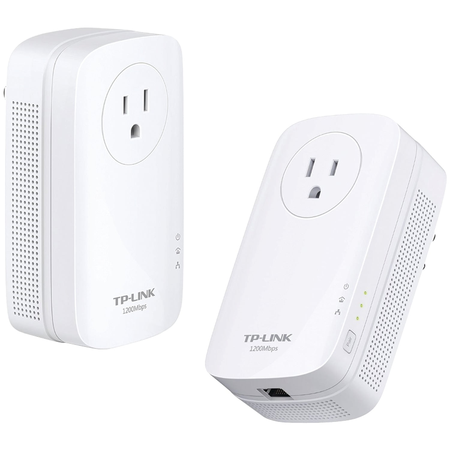 TP Link AV 1200 Mbps Gigabit Passthrough Ethernet Powerline Adapter ...
