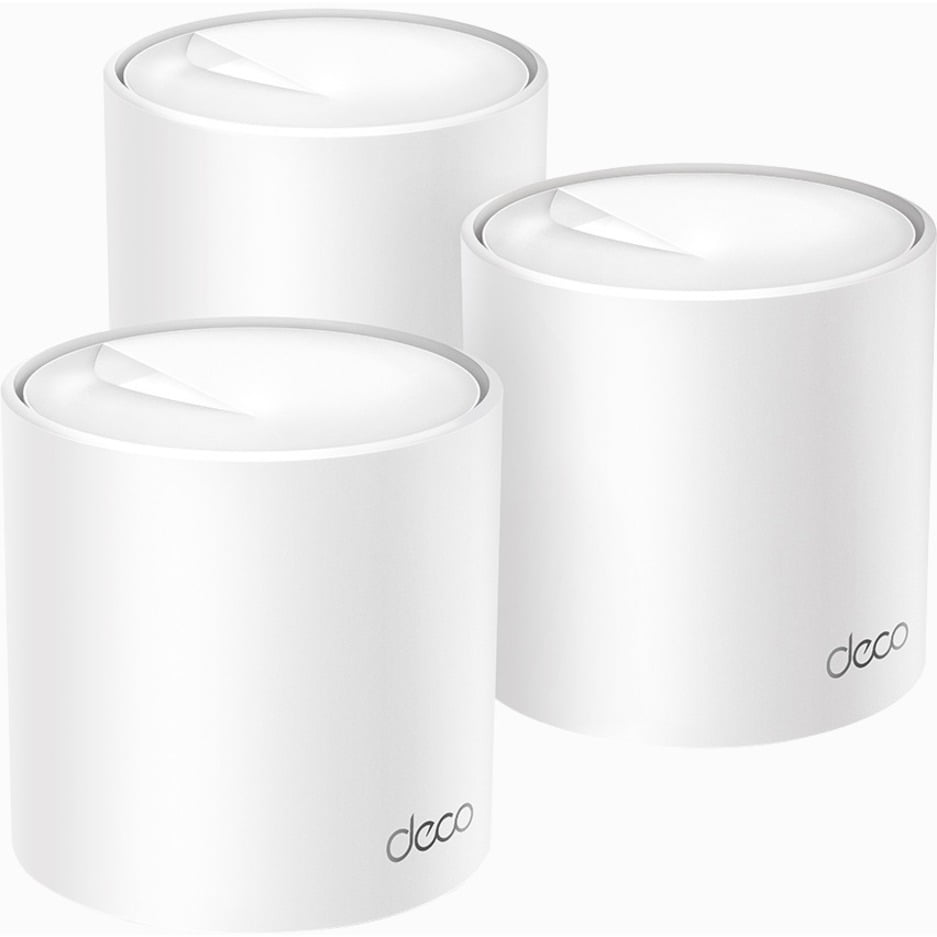 TP-Link Deco X50 3.0 Gbps Dual-Band Wi-Fi 6 Mesh Router, 3 Count Pack ...