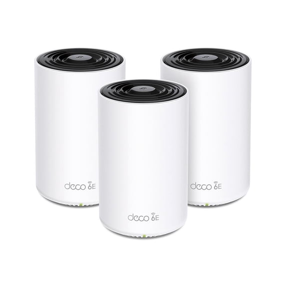 TP-Link Deco XE75 AXE5400 Tri-Band Mesh Wi-Fi 6E System, 3-Pack, White ...