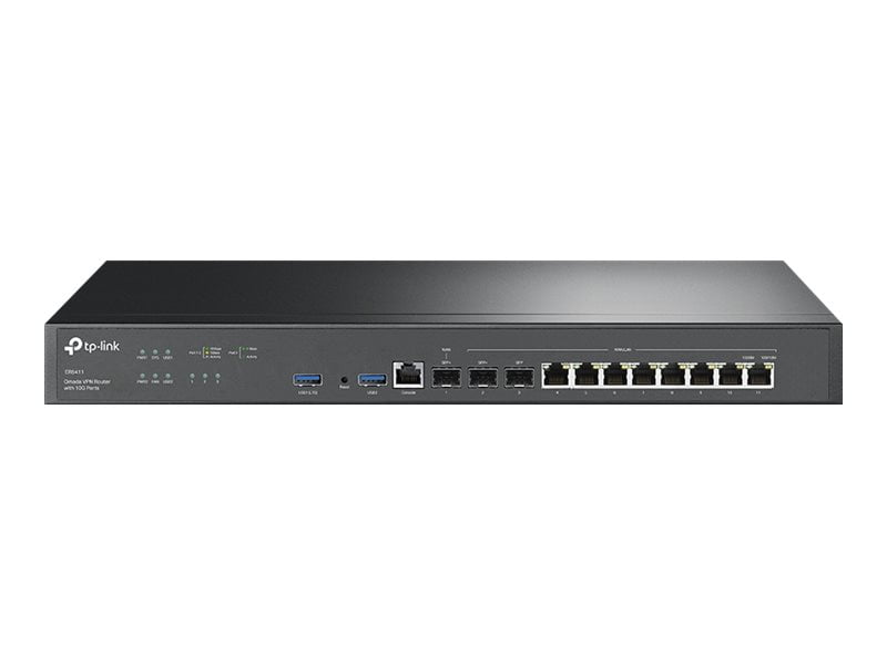 TP-Link ER8411 | Enterprise Wired 10G VPN Router | Up to 10 WAN Ports ...