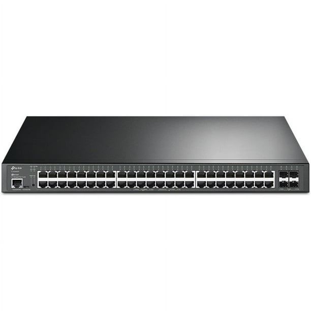 TP-Link JetStream TL-SG3452XP Ethernet Switch - Walmart Business Supplies