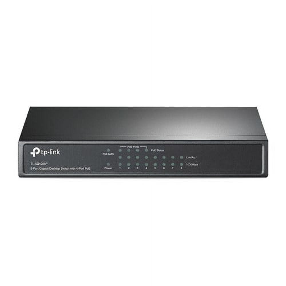 TP-Link TL-SG1008P 8-Port Gigabit Desktop PoE Switch - Walmart.com