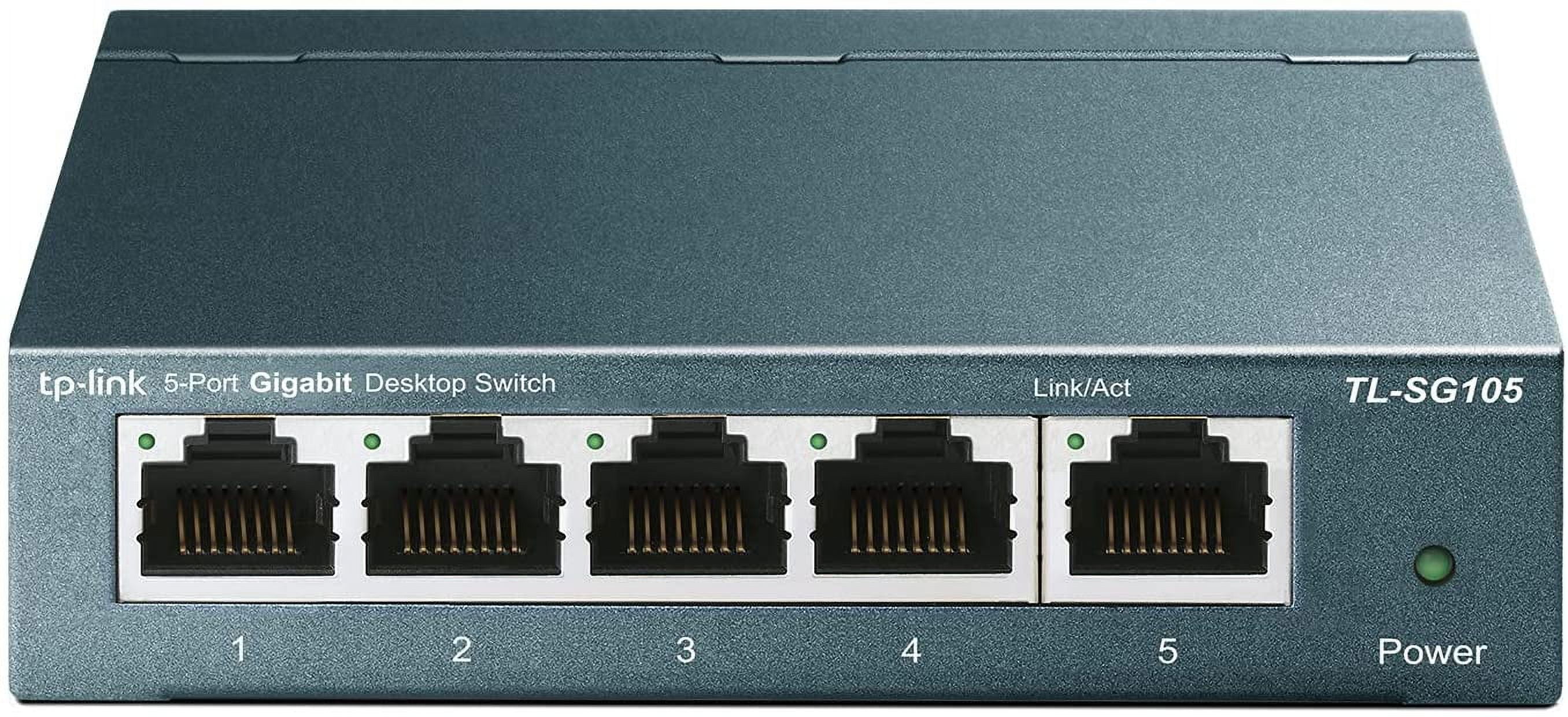TP-Link TL-SG105 | 5 Port Gigabit Unmanaged Ethernet Network TP-Link TL-SG105 | 5 Port Gigabit Unmanaged Ethernet Network