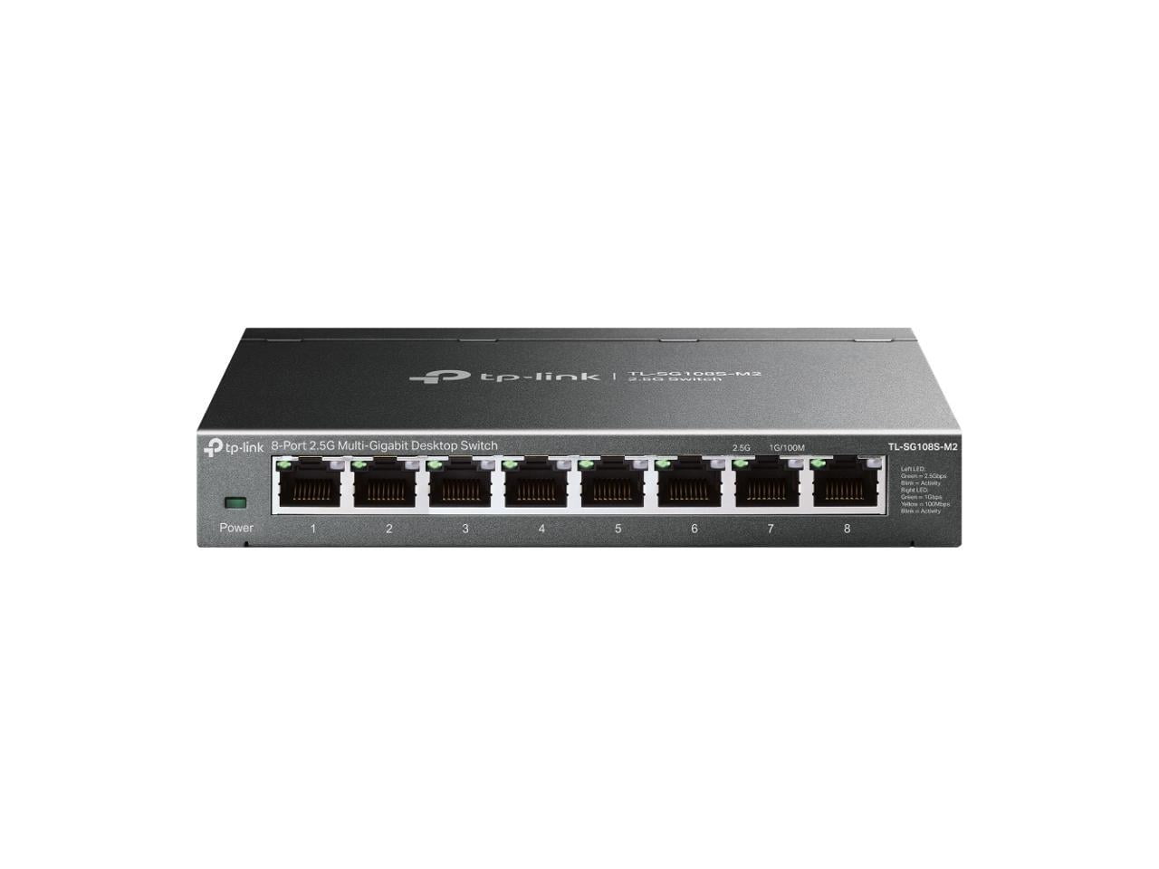 TP-Link TL-SG108S-M2 | 8-Port Multi-Gigabit 2.5G Ethernet Switch ...