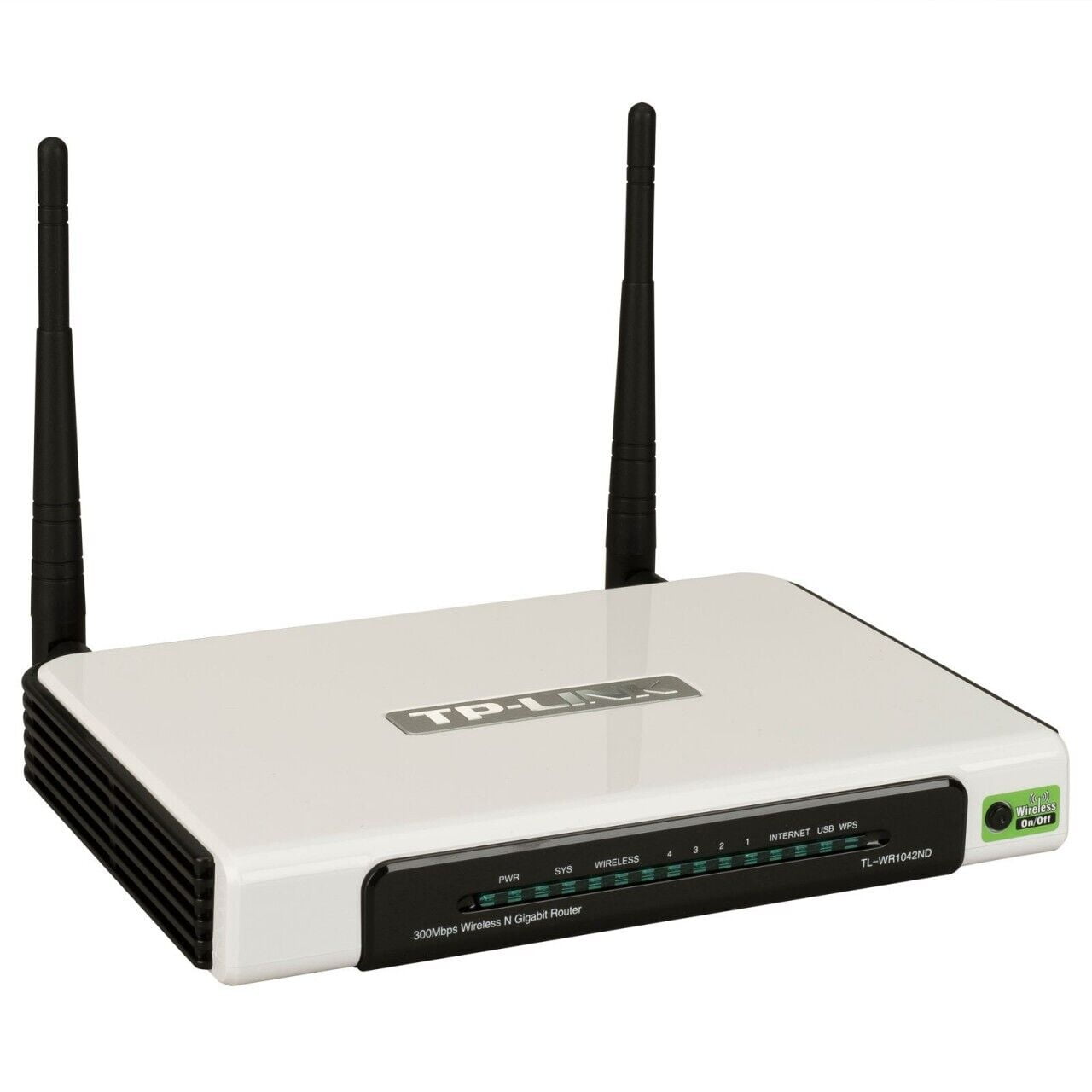 TP-Link TL-WR1042ND 300Mbps 4-Port Wireless N Gigabit WAN/LAN Ports ...