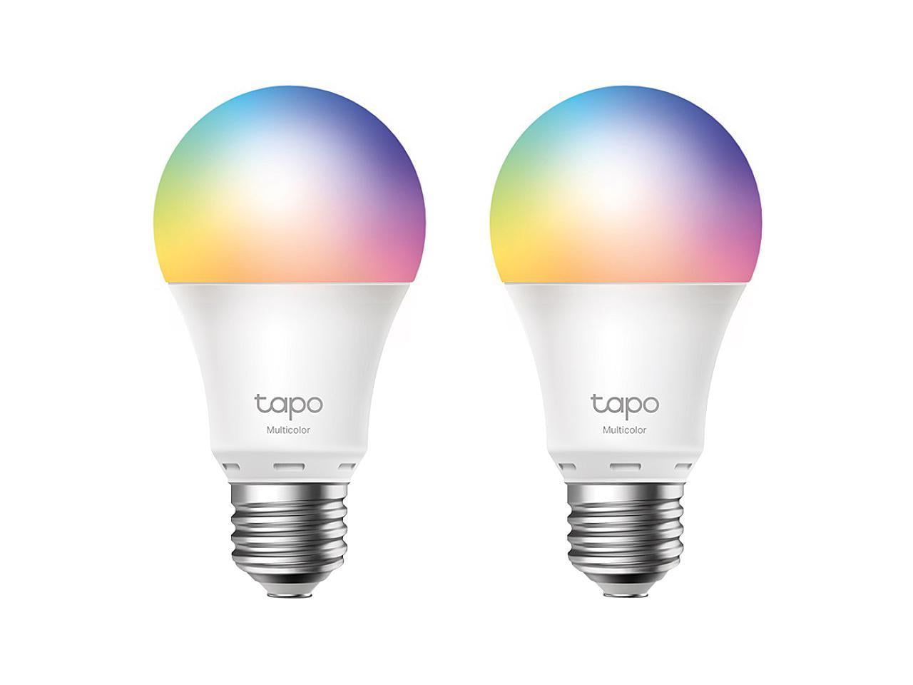 TP-Link Tapo Smart Light Bulbs, 16M Colors RGBW, Dimmable, Compatible ...