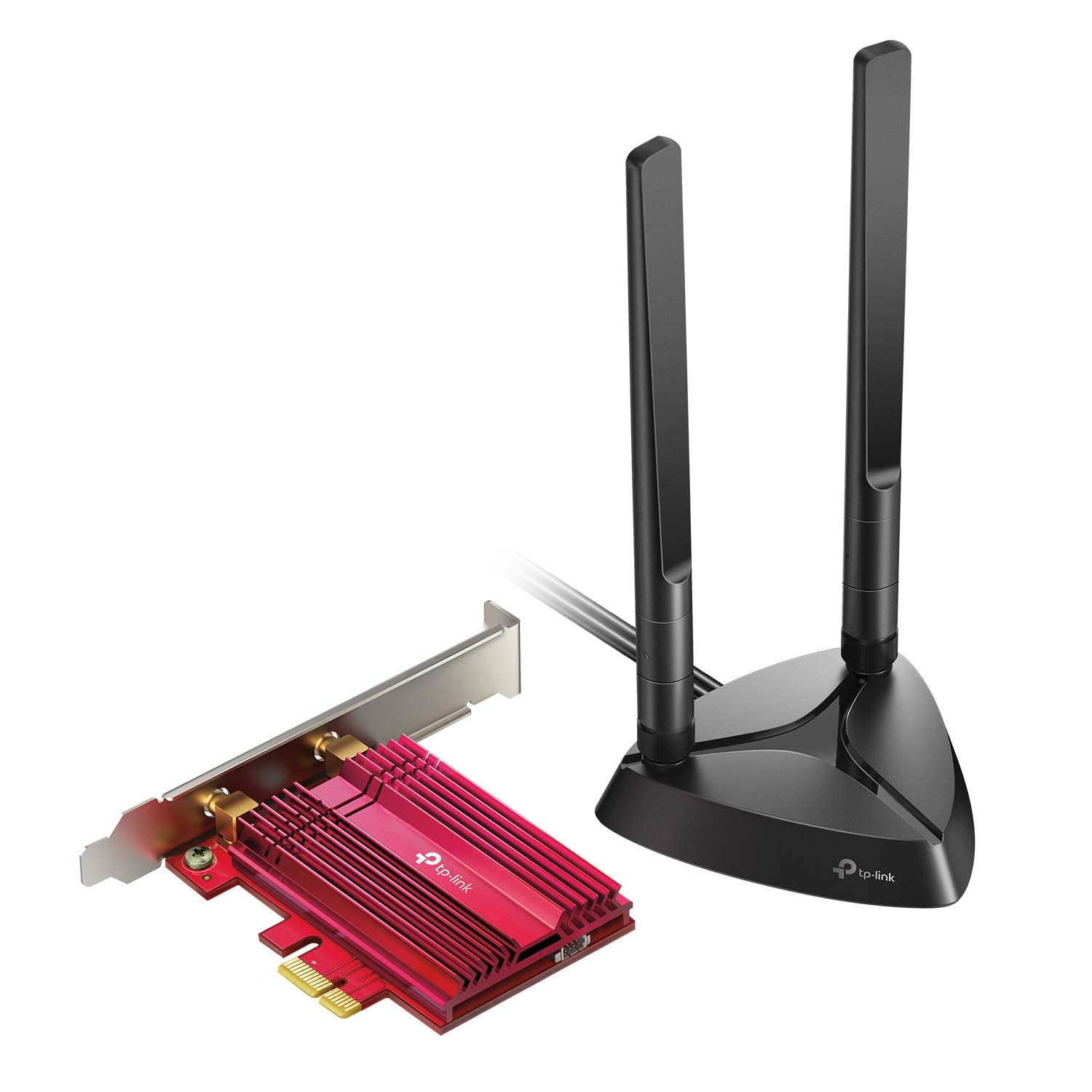 TP-Link WiFi 6 AX3000 PCIe WiFi Card (Archer TX3000E), Up to 2400Mbps, Bluetooth 5.2, 802.11AX ...