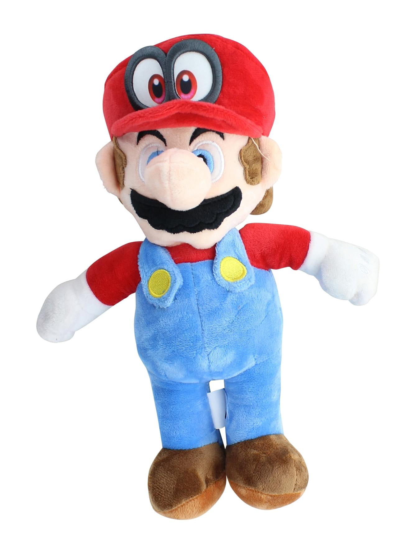 Walmart TP Super Mario Odyssey 12 Inch Red Cappy Mario Plush Toy ...