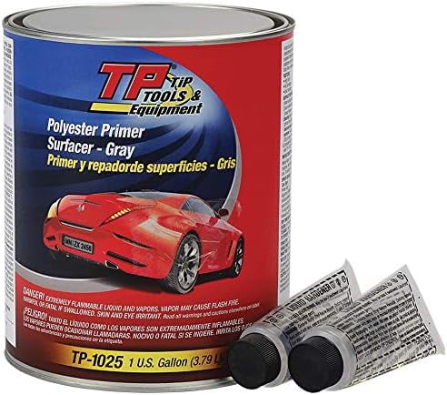 TP Tools® Polyester Filler Primer Surfacer (2K) - Gray, Gallon TP-1025 ...