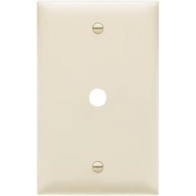 TP11LACC15 Telephone Hole Opening Wall Plate, 1 Gang, Light Almond ...