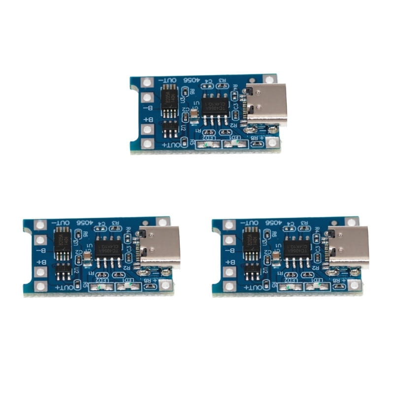 TP4056 1A Type C Lithium Battery Charging Module With Overcharge ...
