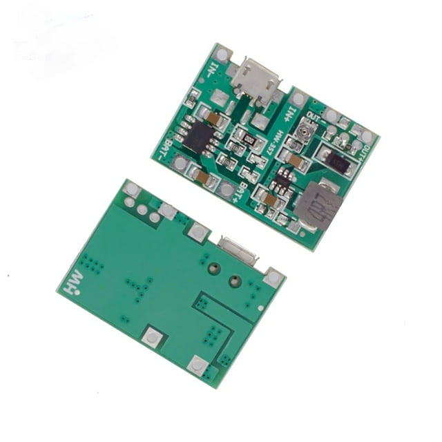 TP4056 3.7V 9V 5V 2A Adjustable Step Up 18650 Lithium Li-ion Battery ...