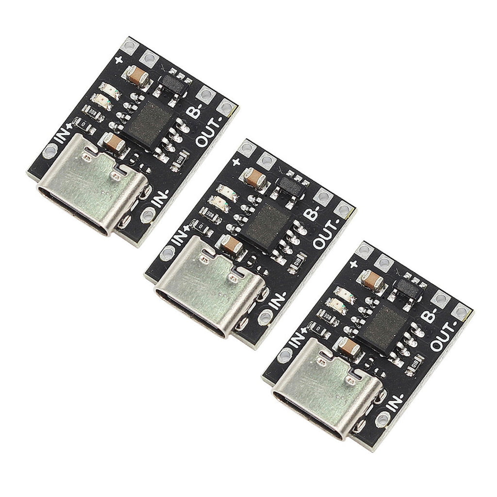 TP4057 1A 3.7V 4.2V Type C Lithiums Battery Charging Panel Safe ...