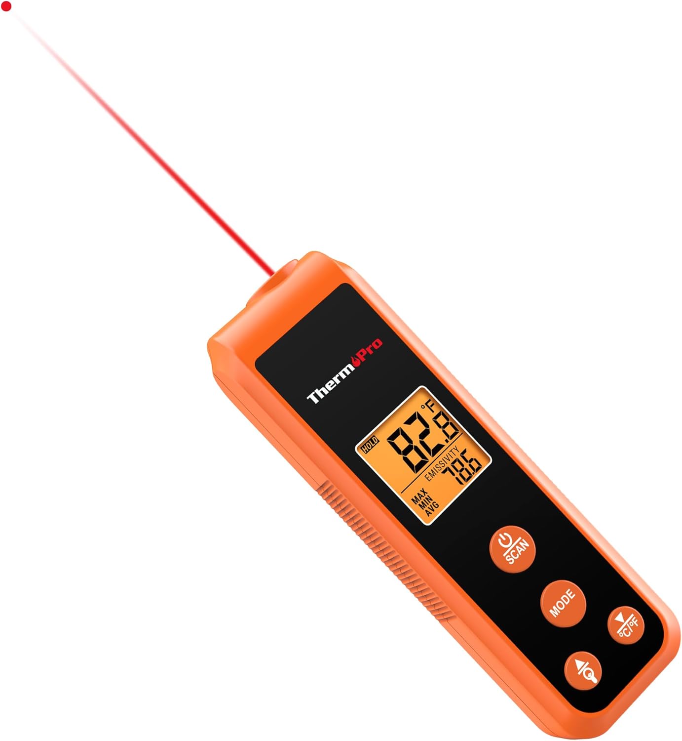TP420 2-in-1 Instant Read Thermometer for Cooking, Infrared Thermometer ...