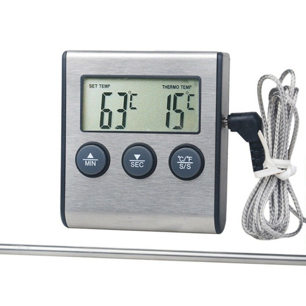 TP700 Probe Thermometer BBQ Thermometer Food Thermometer - Walmart.com