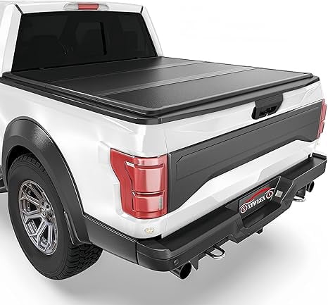 TPA Hard Folding Truck Bed Tonneau Cover fits 2015-2026 Ford F-150 ...