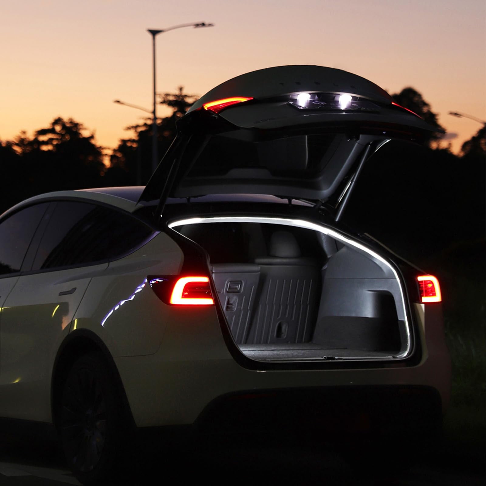 TPARTS Trunk LED Light KEF16 Strip for Tesla Model Y (Including New ...