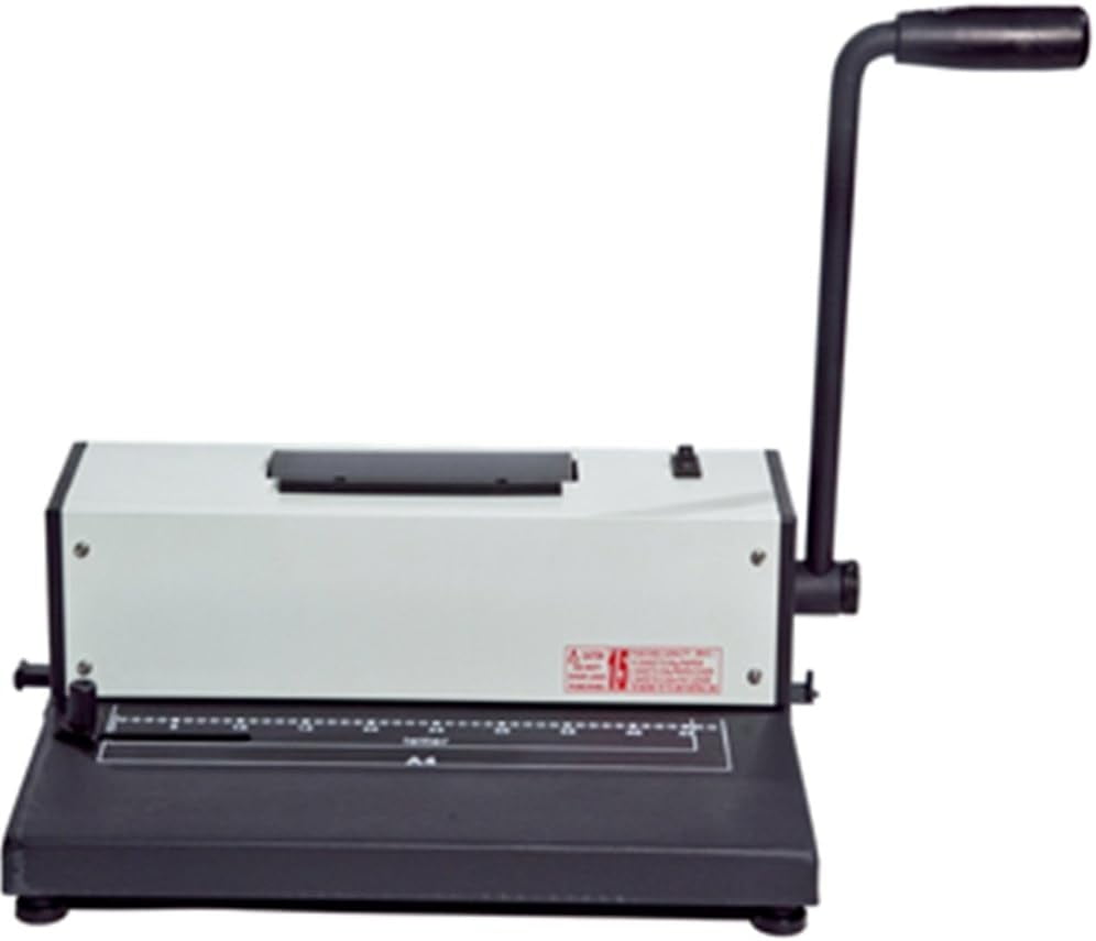 TPC-4600 Coil Punch & Bind Machine, 4:1 Pitch, 15 sheets of 20lb paper ...