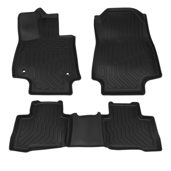 TPE All-Weather Floor Mats Custom Fit for 2019-2025 Toyota RAV4 ...
