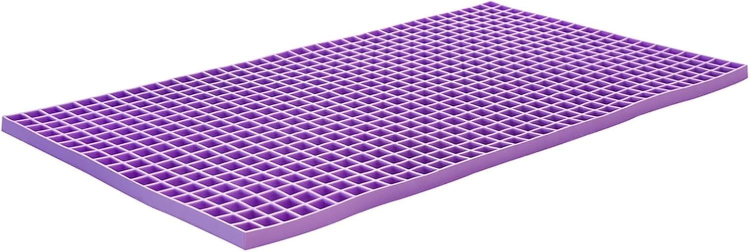 TPE Mattress Fruit Globe Grid Breathable Cooling Can Be Folded Sponge ...