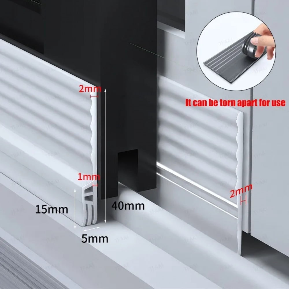 TPE Sliding Window Seal Strip Self Adhesive Triple Sound Insulation ...