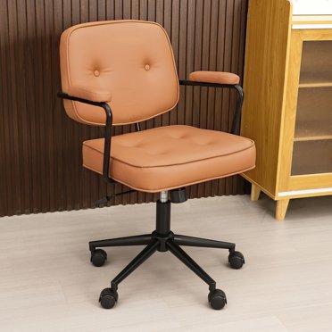 Homy Casa Office Desk Chair, Swivel Height Adjustable Wide Seat ...