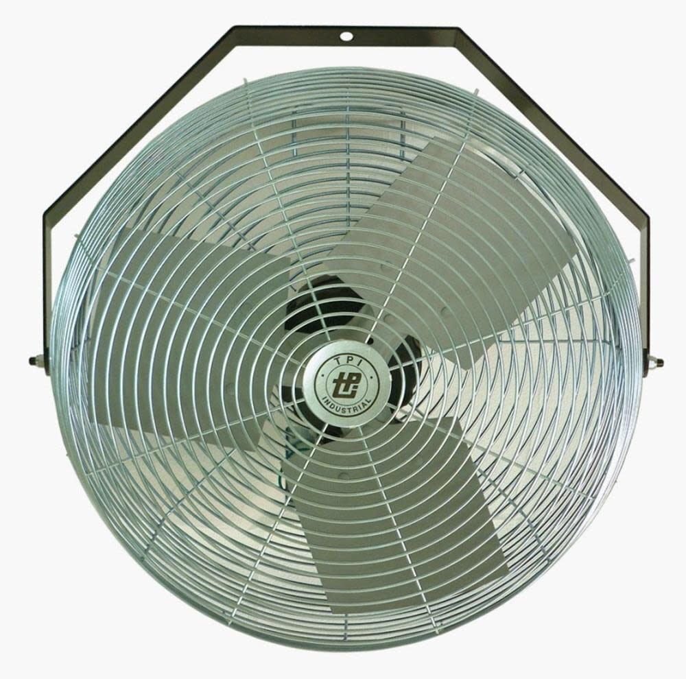 TPI Workstation Fans, Wall-Mount, 12" Blade Diameter, 1/12 Hp - Walmart.com