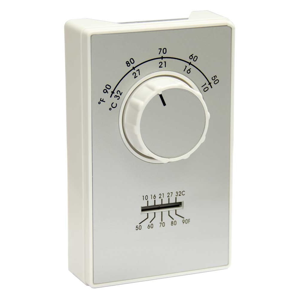 TPI ET9SRTS SPST Cool Only 120 Volt Line Voltage Thermostat with ...