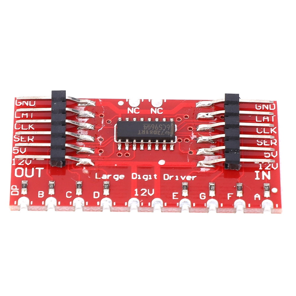 TPIC6C596 8-Bit Shift Register Module Large Digit Driver with 7-Segment ... TPIC6C596 8-Bit Shift Register Module Large Digit Driver with 7-Segment ...