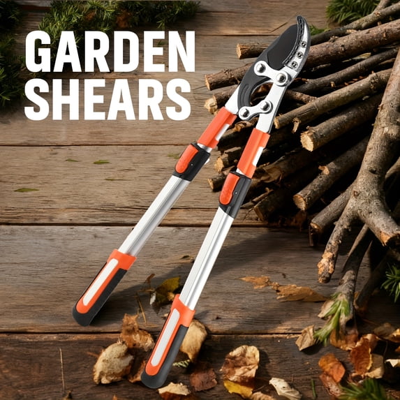 TPKJAM 27-38" Telescopic Tree Loppers - Heavy-Duty Extendable Pruning ...
