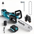 TPKJAM Pro Cordless Chainsaw 8/12/16 Inch, Brushless Motor, Battery ...