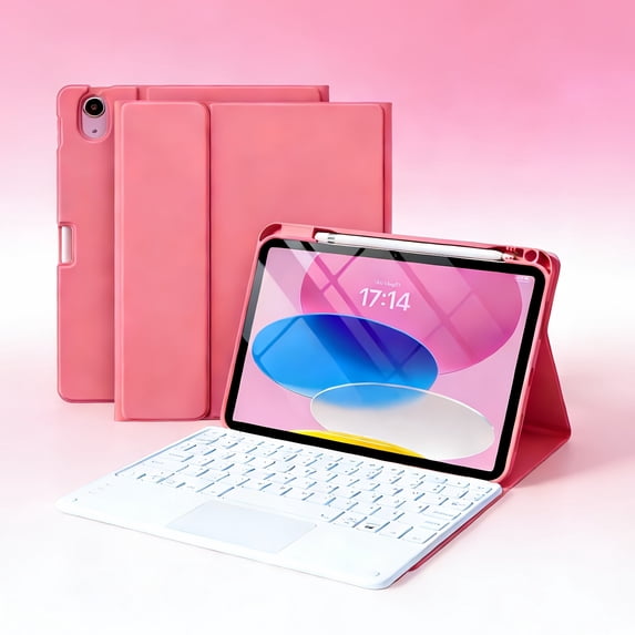 TPKJAM Wireless Keyboard Case with Trackpad – Type-C Charging & Multi ...