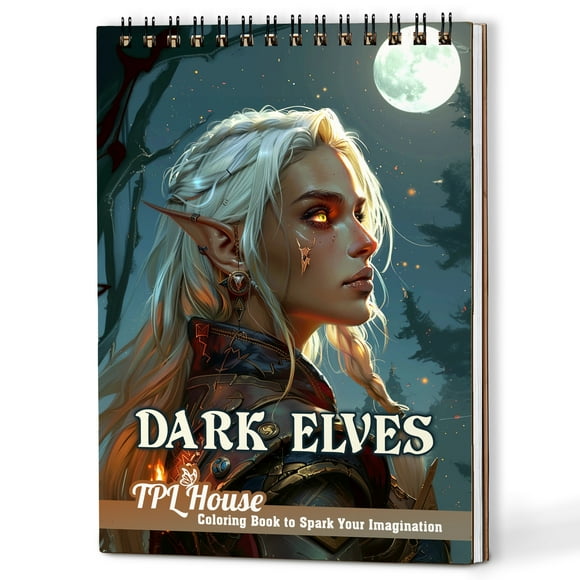 Elf Magic Coloring Book