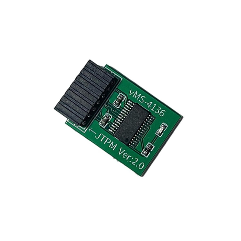 TPM 14Pin Trusted Platform Module Computer Adapter TPM2.0 Security ...
