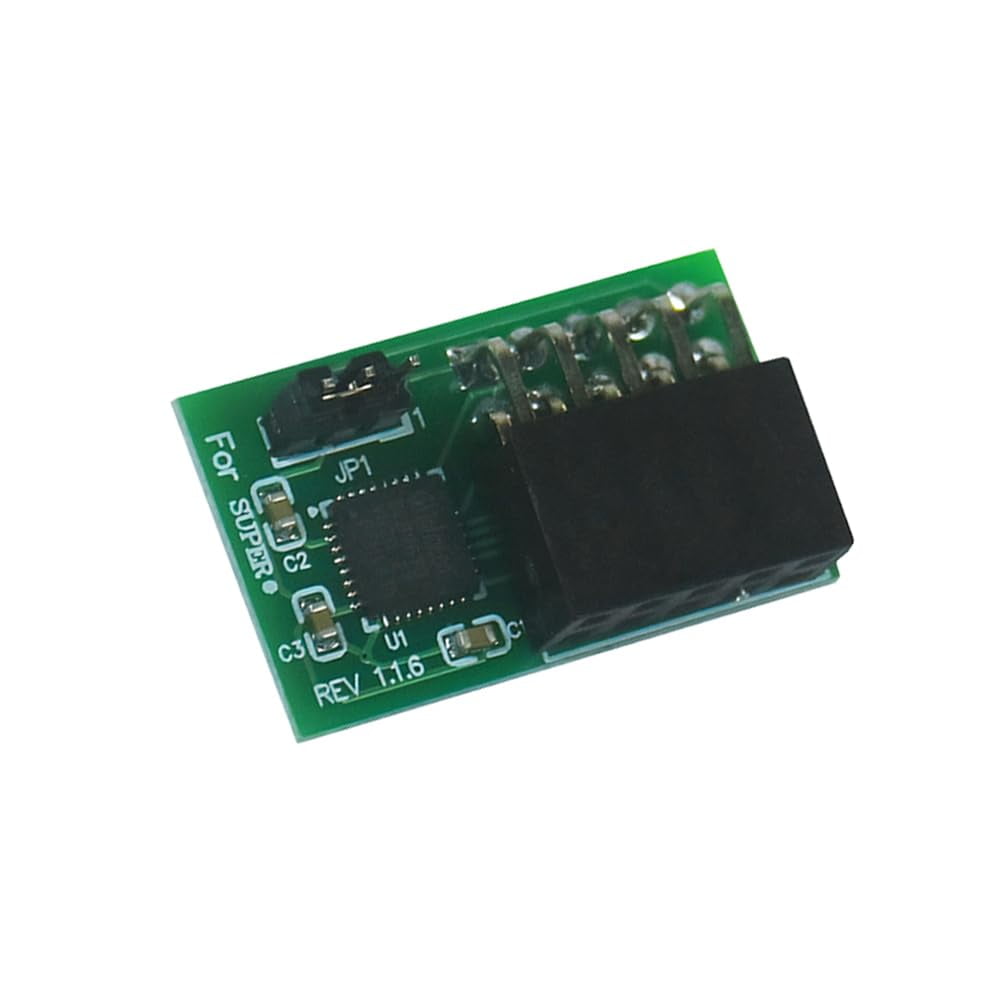 TPM 2.0 10Pin SPI SSF20 Module, Interface Vertical Stable High Safety ...