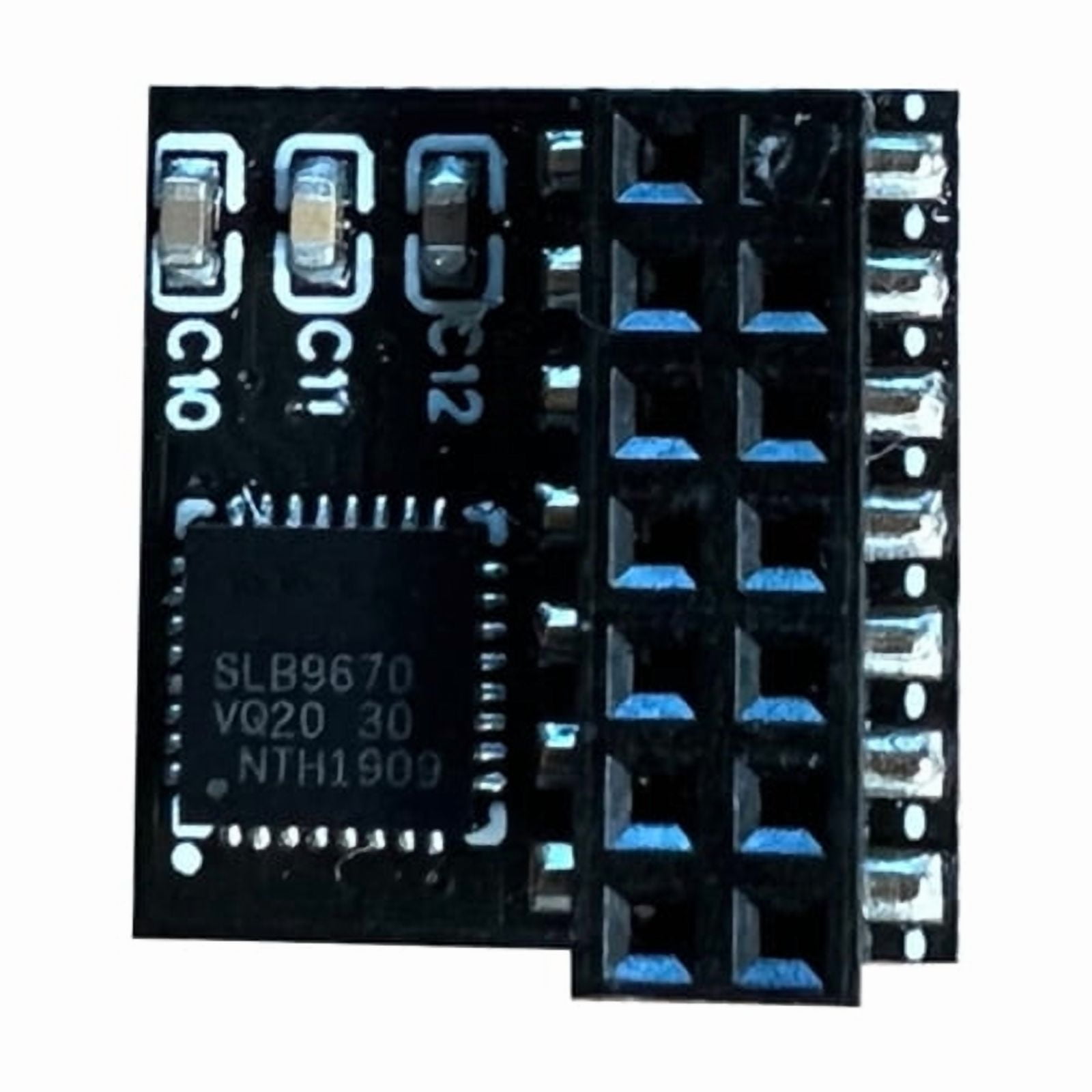 TPM 2.0 Encryption Security Module Remote Card 14 Pin SPI TPM2.0 Security Module for ASUS ...