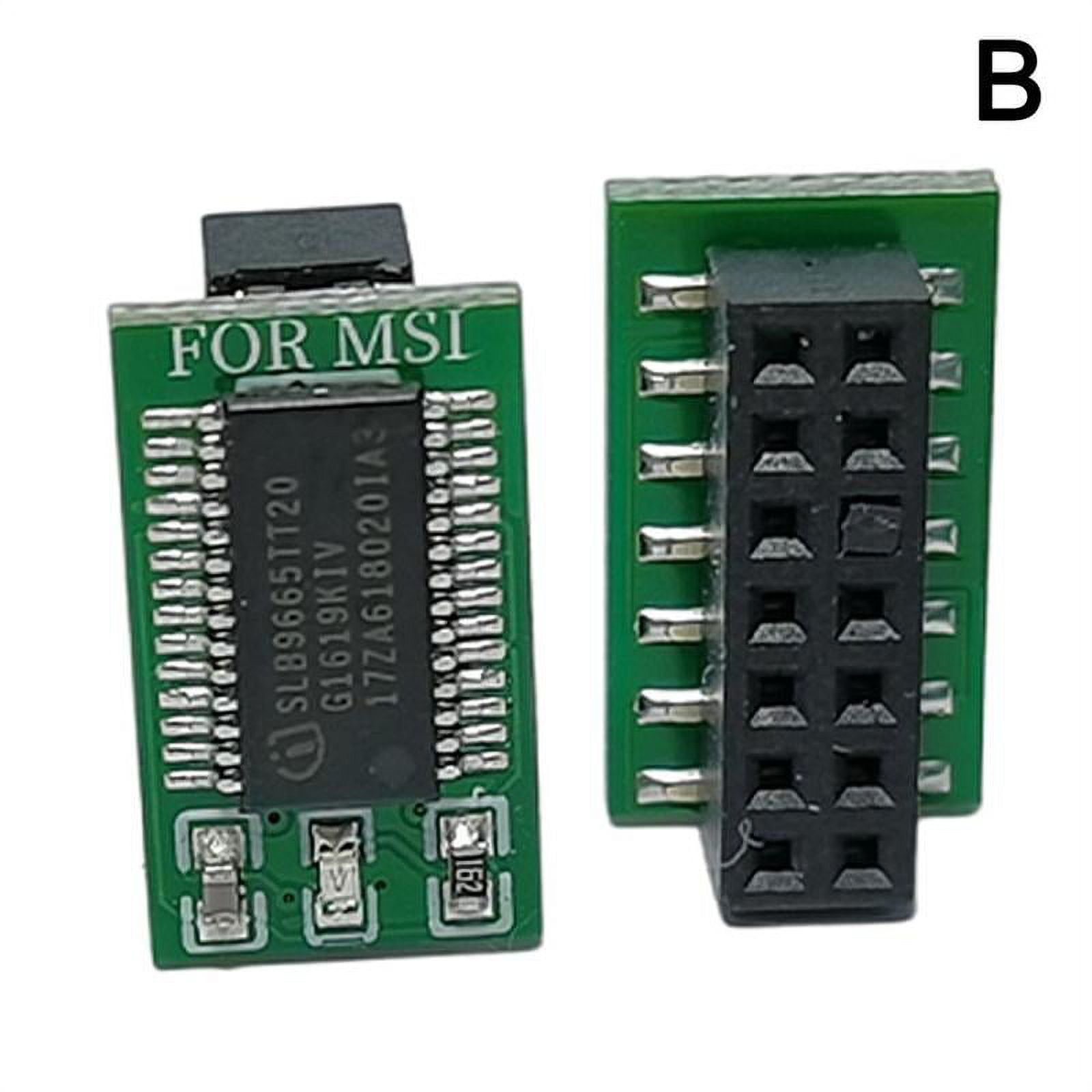 TPM 2.0 Encryption Security Module Remote Card Windows 12/14/18pin M7K1 ...