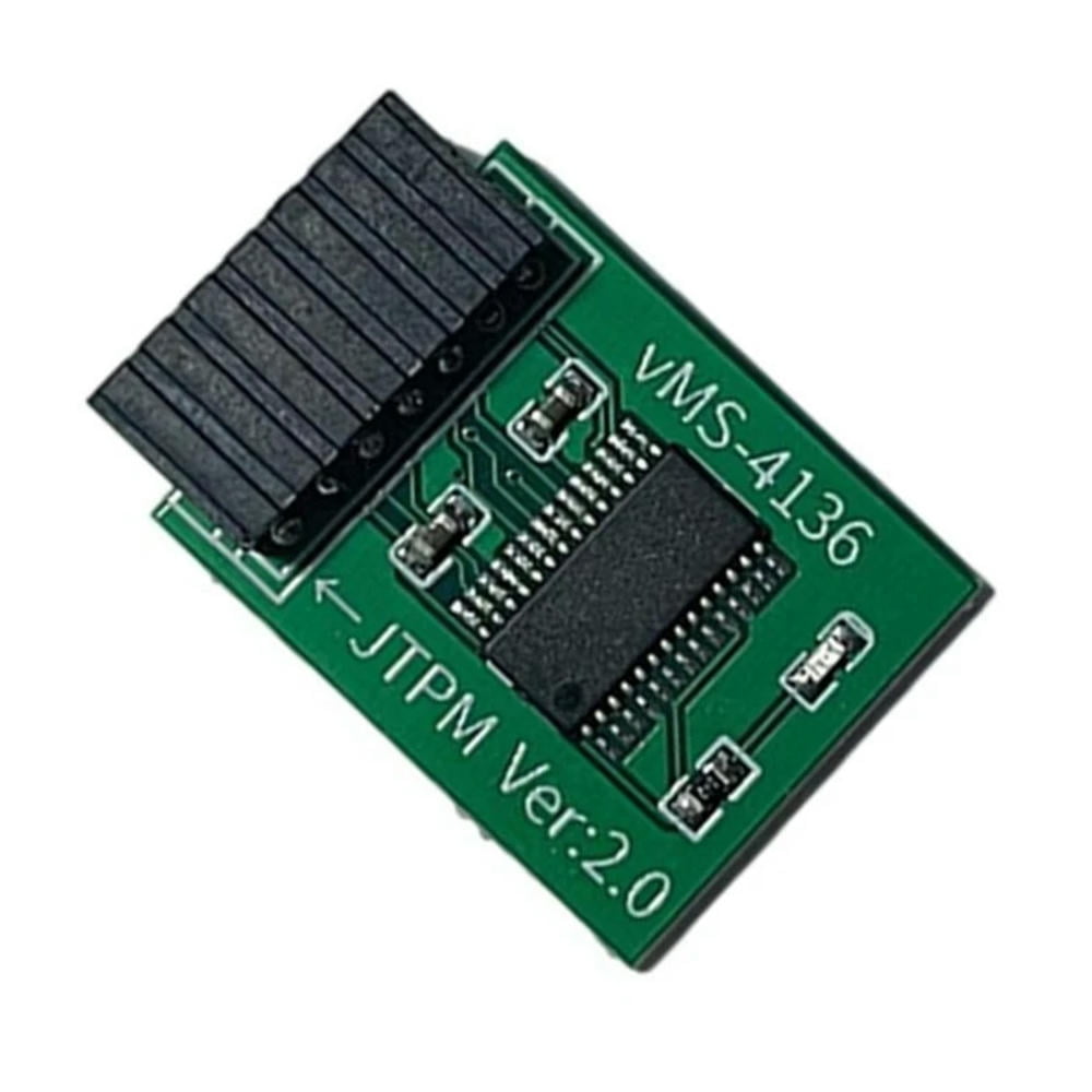 TPM Board, 14Pin For TPM 2.0 Module LPC Strong Encryption TPM Module ...